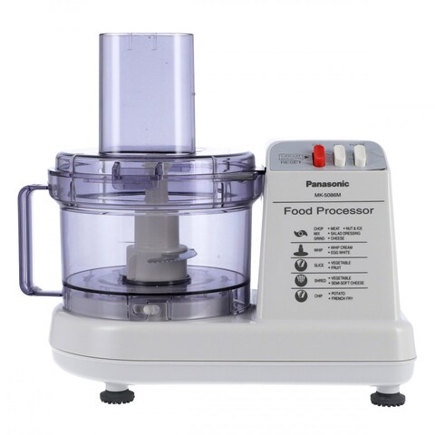 Buy Panasonic 6 In 1 Food Processor MK-5086M White Online | Carrefour ...