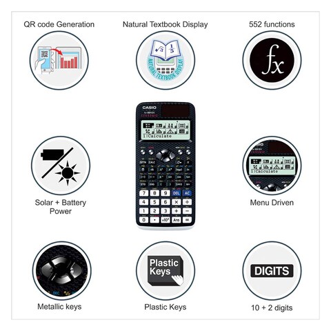 Buy Casio FX-991EX Calsswiz Programmable Scientific Calculator Online ...