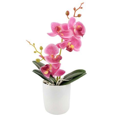 Artificial Pot Orchid 27Cm Online | Carrefour Jordan