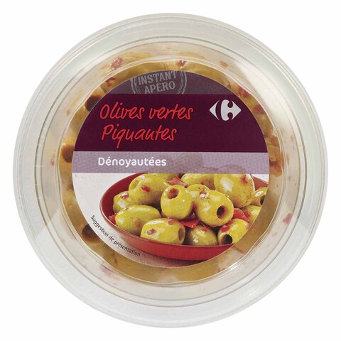 Buy Carrefour Hot Spicy Green Olive 150g Online | Carrefour Kenya