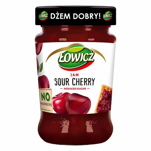 Buy Lowicz Sour Cherry Jam 280g Online | Carrefour Kenya