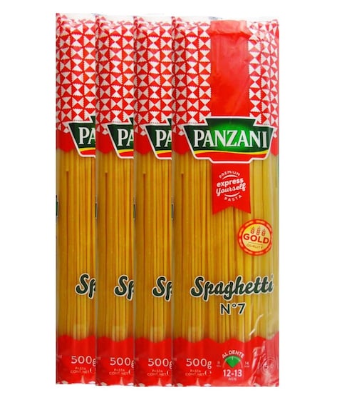 PANZANI SPAGHETTI PASTA 500GX4 price in Kuwait | Carrefour Kuwait ...