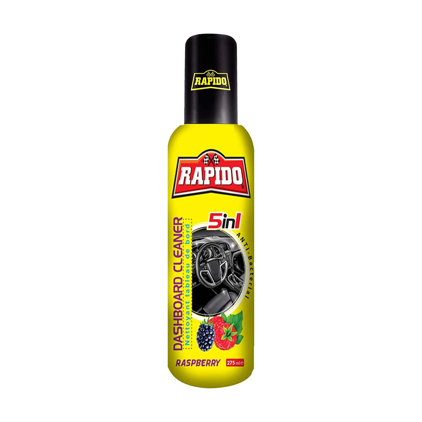 Buy Rapido Dashboard Cleaner - Raspberry Scent - 250ml Online ...