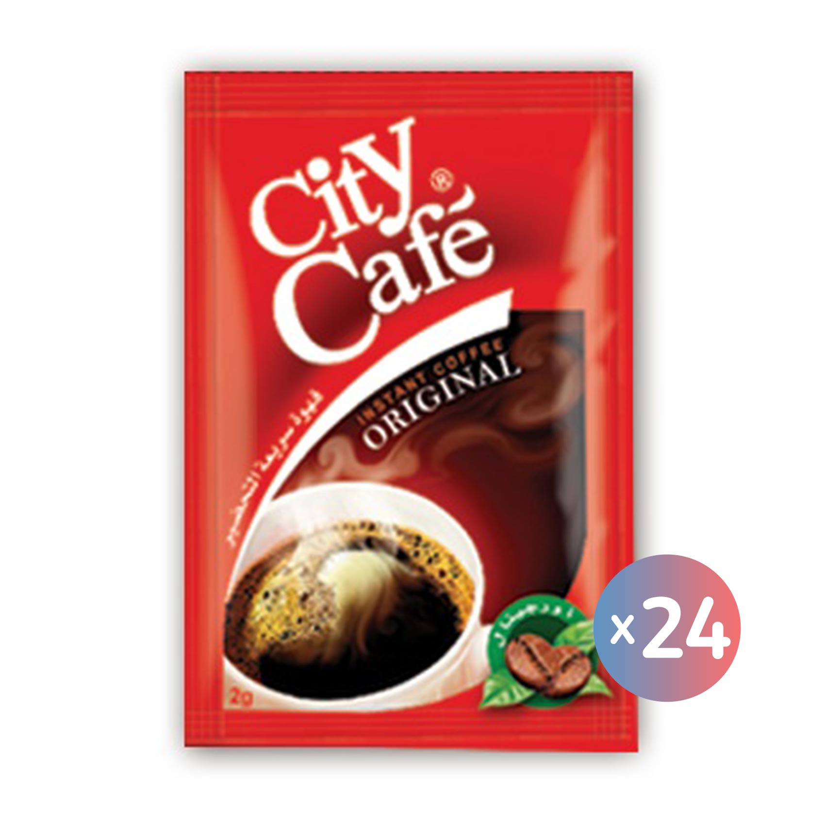 Buy City Cafe Instant Coffee - 2 gram - 24 Sachets Online | Carrefour Egypt