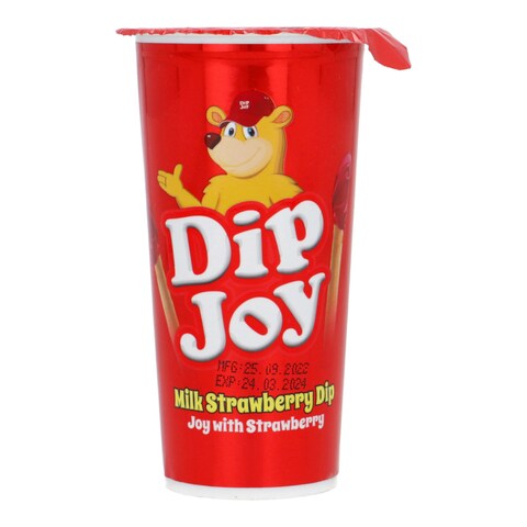 Dip Joy Milk Strawberry Dip Joy With Strawberry 40 gr Online ...