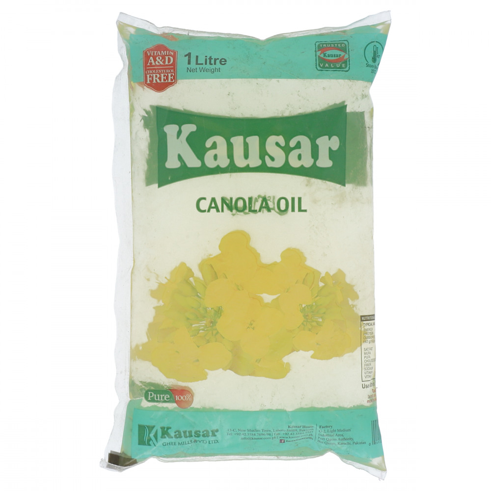 Kausar Canola Oil 1 Litre Online Carrefour Pakistan
