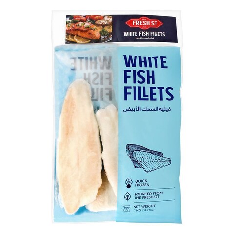 Buy Fresh ST White Fish Fillets 1 kg Online | Carrefour Pakistan