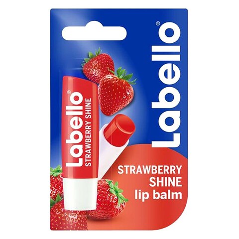 Labello Strawberry Shine Lip Care Stick Red 4.8g price in Kuwait ...