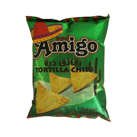 Amigo Salted Flavour Tortilla Chips 250g price in UAE | Carrefour UAE ...