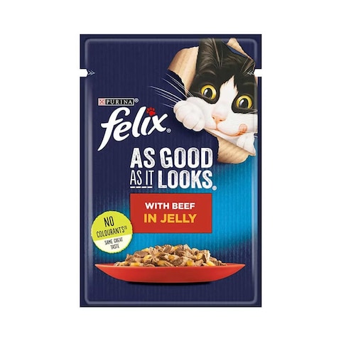 Purina Flex As Good As it Looks Beef Pouch - 85 Gm price in Egypt ...