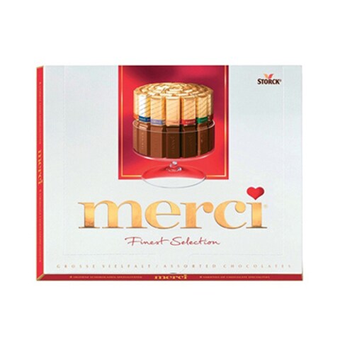 Buy Merci Chocolate Finest Selection 250GR Online | Carrefour Lebanon