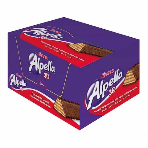 Buy Ulker Alpella 3D Chocolate Coated Wafer - 12 Count Online ...