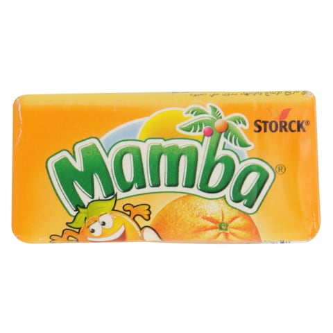 Buy Storck Mamba Orange Flavour Chewy Candies 26.5g Online | Carrefour KSA