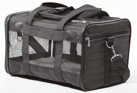 Sherpa Travel Original Deluxe Airline Approved Pet Carrier, Brown ...