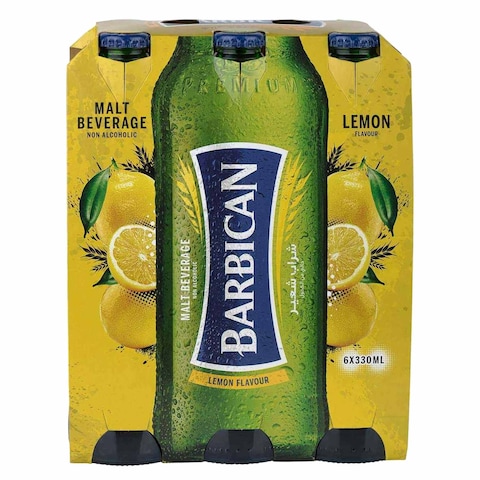 Barbican Non Alcoholic Lemon Malt Drink 330ml x Pack of 6 price in ...