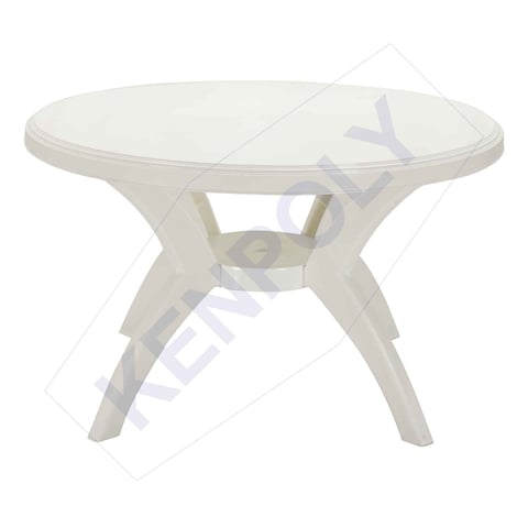 Buy KENPOLY ROUND TABLE 3002 WHITE Online | Carrefour Kenya