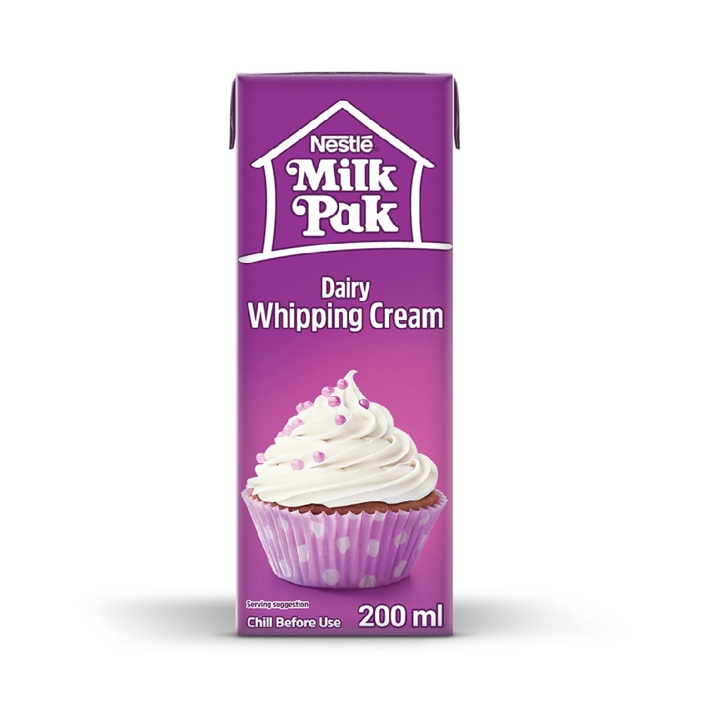Buy Nestle Milk Pak Dairy Whipping Cream 200ml Online | Carrefour Pakistan