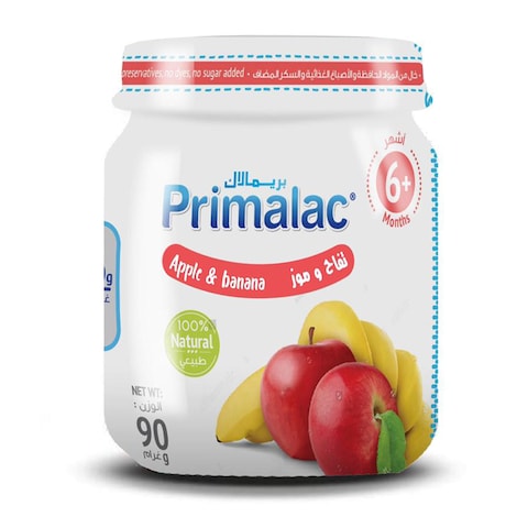 Primalac apple banana puree 6 + months 90 g price in Saudi Arabia ...