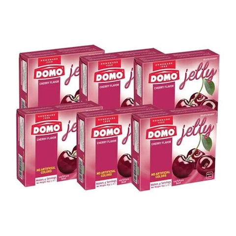 Buy Domo Jelly Cherry 85GR 5+1 Free Online | Carrefour Lebanon