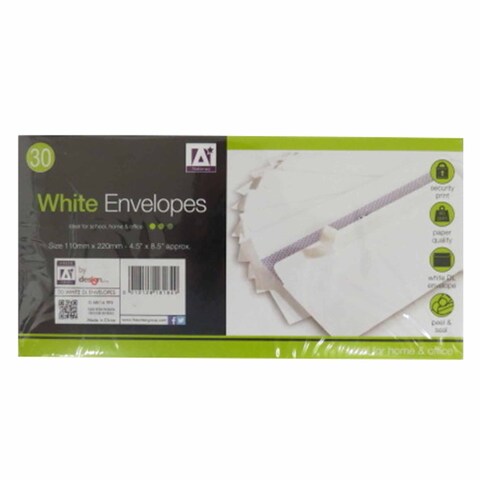 Buy ANKER 30 WHITE DL ENVELOPES ENMY/4 Online | Carrefour Kenya