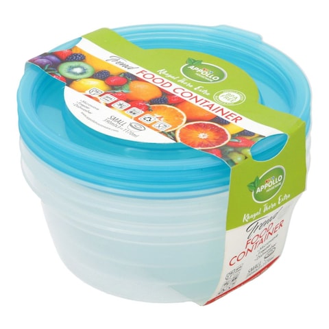 Buy Appollo Houseware Trend Food Container 390 ml 3 pcs Online ...