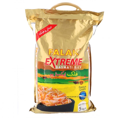 Buy Falak Extreme Basmati Rice 5kg Online | Carrefour Pakistan