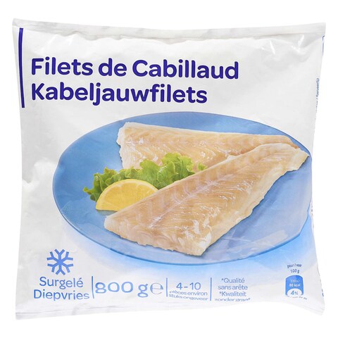 Buy Carrefour D. Frozen Cod Fillets 800g Online | Carrefour Kenya