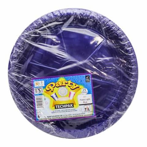 Buy Techpak Plates Blue 11" Online | Carrefour Kenya