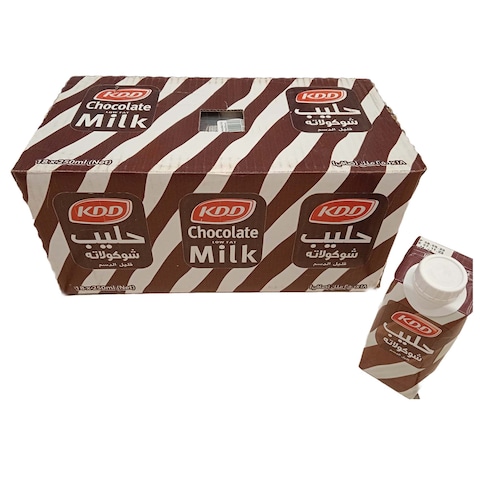 KDD Low Fat Chocolate Flavoured Milk 250ml x Pack of 18 price in Kuwait ...