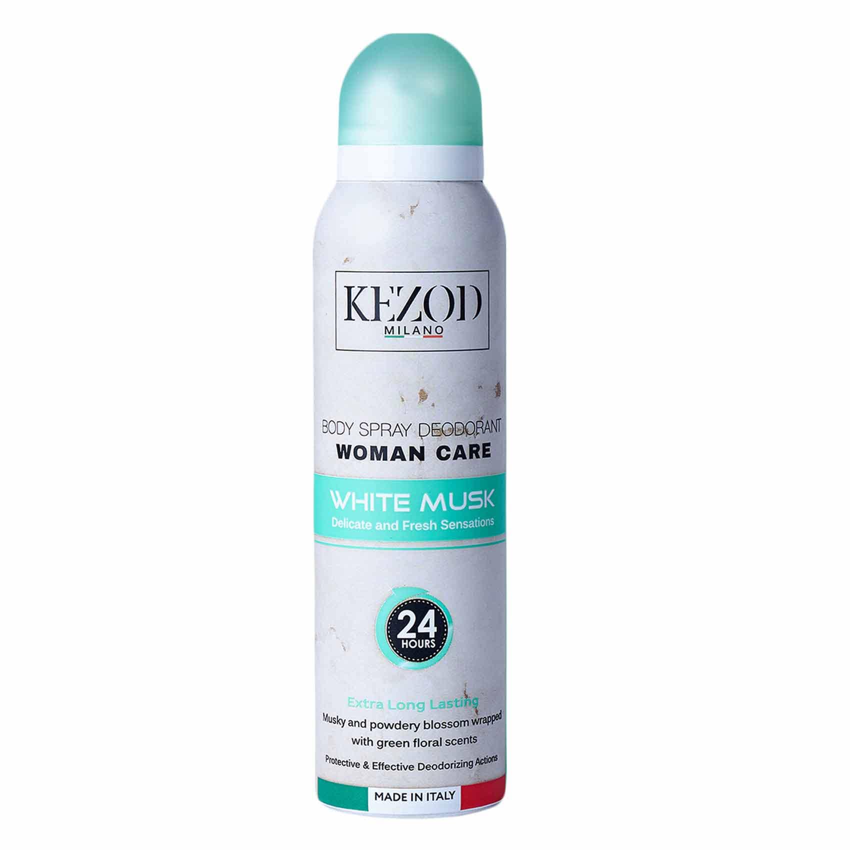Buy Kezod Milano Women Care White Musk Deodorant Body Spray 150ml ...