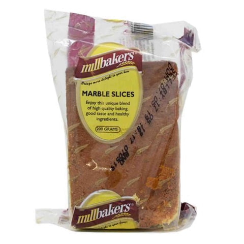Buy Millbakers Marble Slice Cake 200g Online | Carrefour Kenya