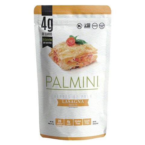 Palmini Hearts of Palm Lasagna Sheets 338g price in UAE | Carrefour UAE ...