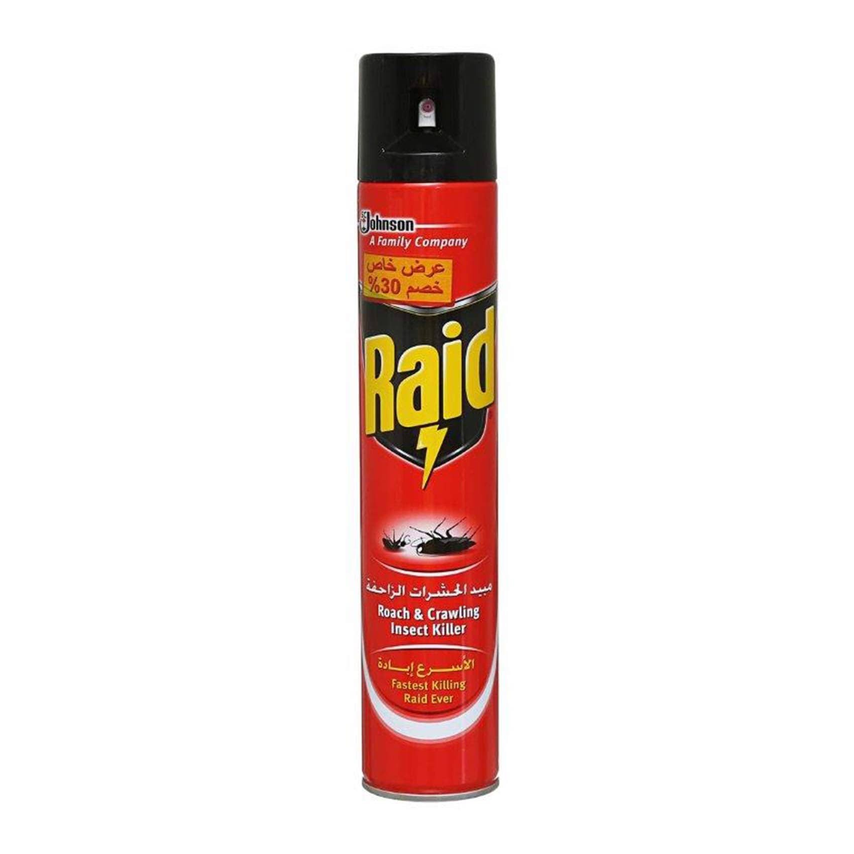 Buy Raid Crawling Insect Killer - 500 ml Online | Carrefour Egypt