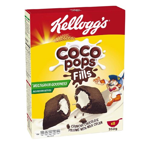 Buy Kellogg's Coco Pops Fills Cereal 350GR Online | Carrefour Lebanon