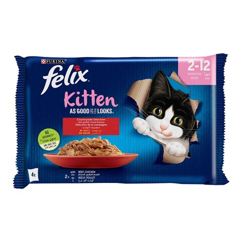 Felix beef chicken in jelly 340g price in Saudi Arabia | Carrefour ...