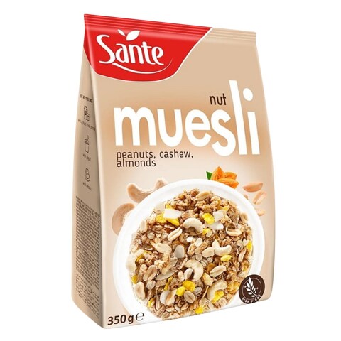 Buy Sante Muesli Nuts Cereal 350g Online | Carrefour Kenya