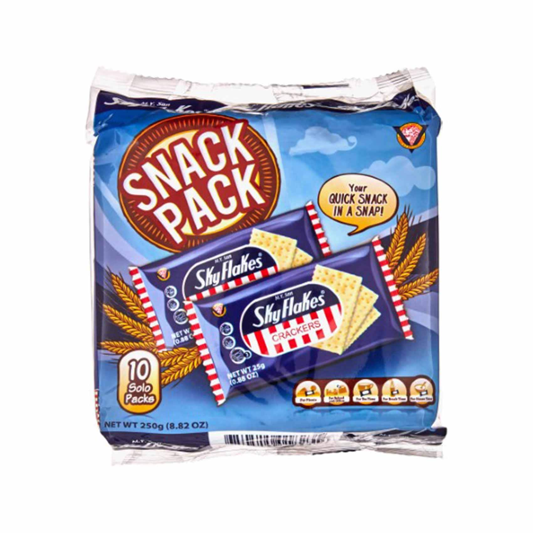 Buy M.Y.San Skyflakes Crackers Biscuits 25gx10 Online | Carrefour KSA