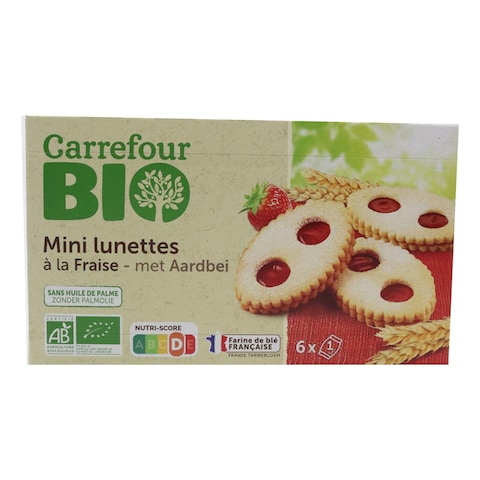 Carrefour Bio Mini Biscuits With Strawberry Puree 156g price in UAE ...