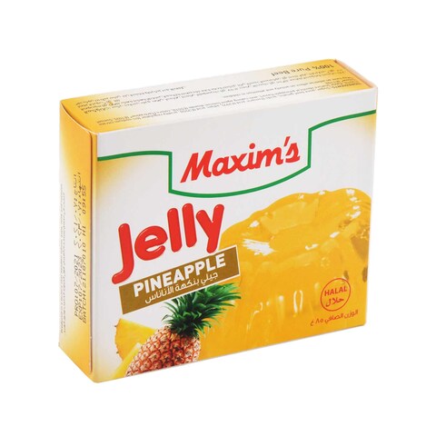 Maxim's Jelly Pineapple Flavour 85 Gram Online | Carrefour Jordan