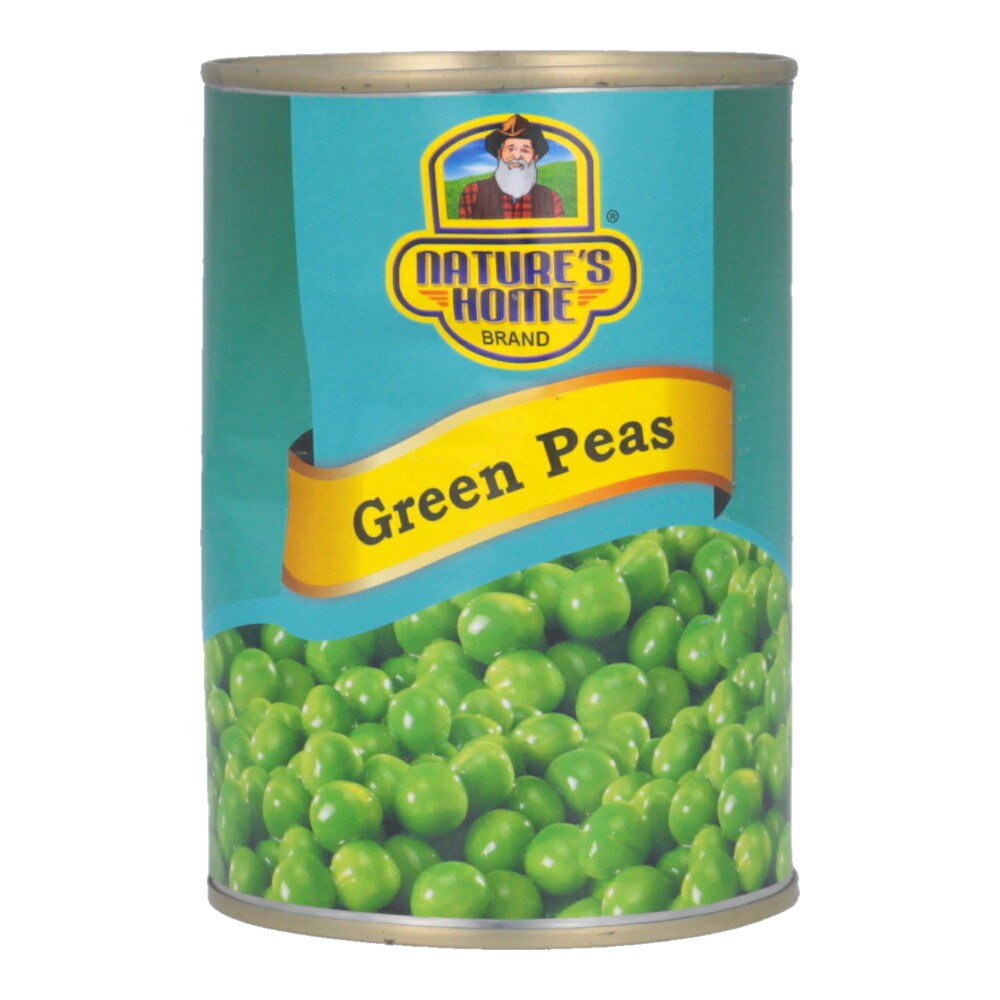 Buy Nature's Home Brand Green Peas 400 gr Online | Carrefour Pakistan