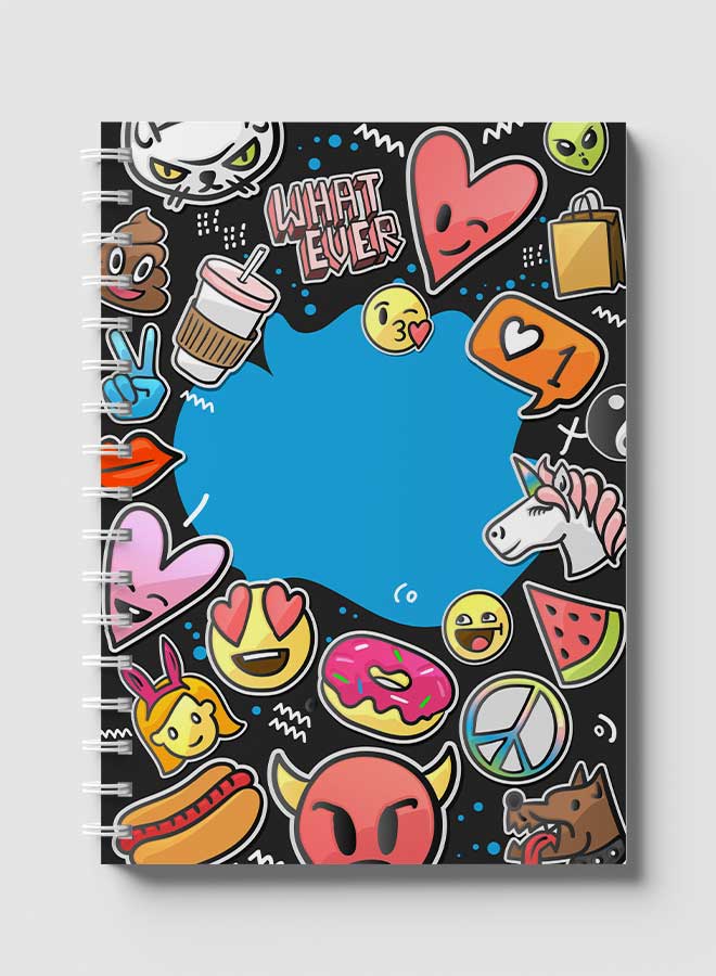 Buy Lowha Spiral Notebook With 60 Sheets And Hard Paper Covers With ...
