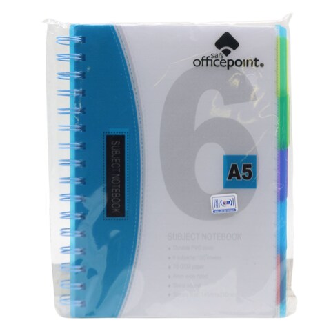 Buy Office Point 2506 Notebook A5 70 Pages Blue Online | Carrefour Kenya