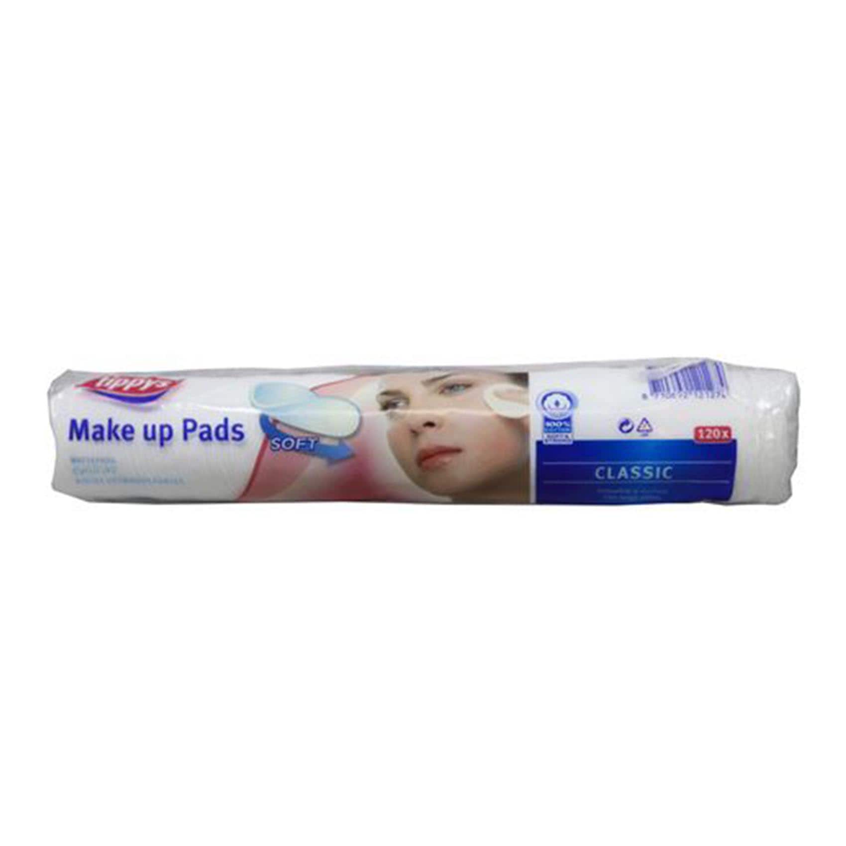 Buy Tippys Round Make Up Cotton Pads 120 pcs Online | Carrefour Kenya