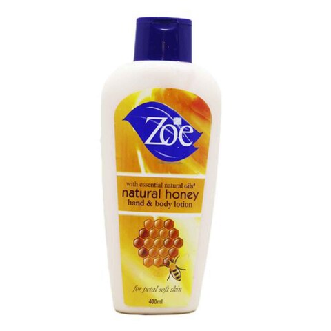 Buy ZOE BODY LOTION NATURAL HONEY 400ML Online | Carrefour Kenya