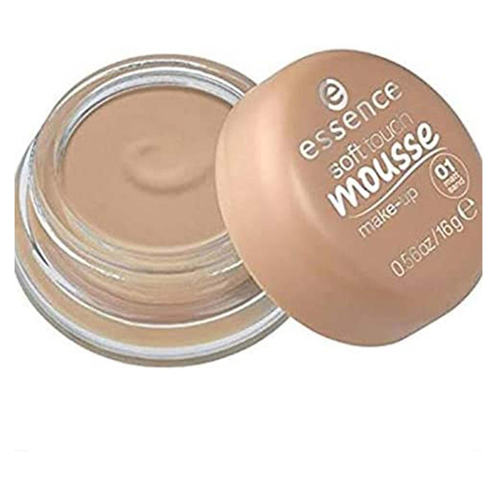 Buy essence Soft Touch Mousse Face Makeup Foundation - 01 Matt Sand ...