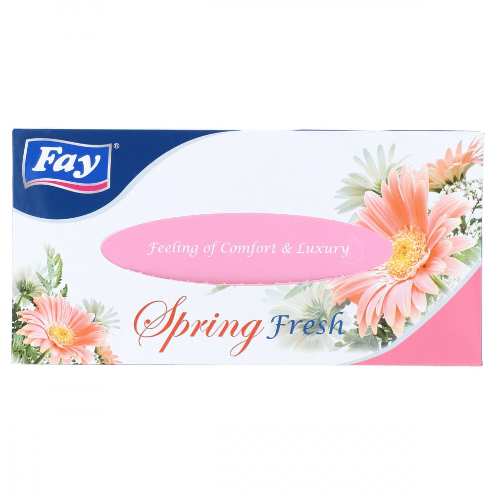 Buy Fay Spring Fresh Tissues (2Ply x 50 Tissues) Online | Carrefour ...