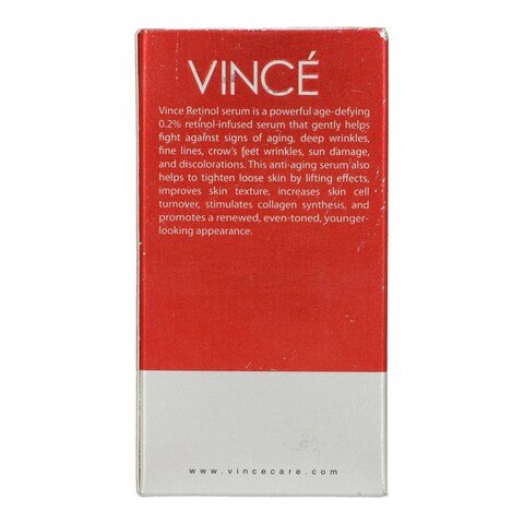 Buy Vince Retinol Night Serum Age Defying Anti Wrinkle 30 ml Online ...