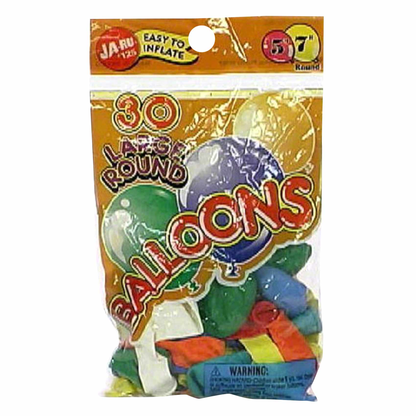 Buy JA-RU Large Round Big And Small Balloons 30 Pieces Online ...