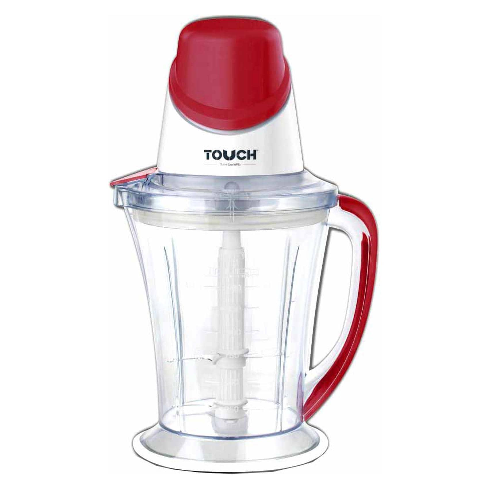 Buy Touch El Zenouki Meat Chopper 1.5 Liter - Red Online | Carrefour Egypt