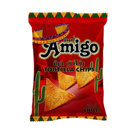 Amigo Chilli Flavour Tortilla Chips 100g price in UAE | Carrefour UAE ...